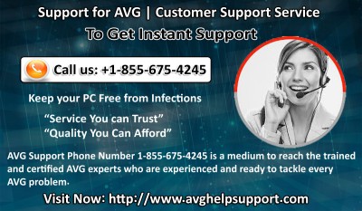 AVG Antivirus Technical Support Number 1-855-675-4245